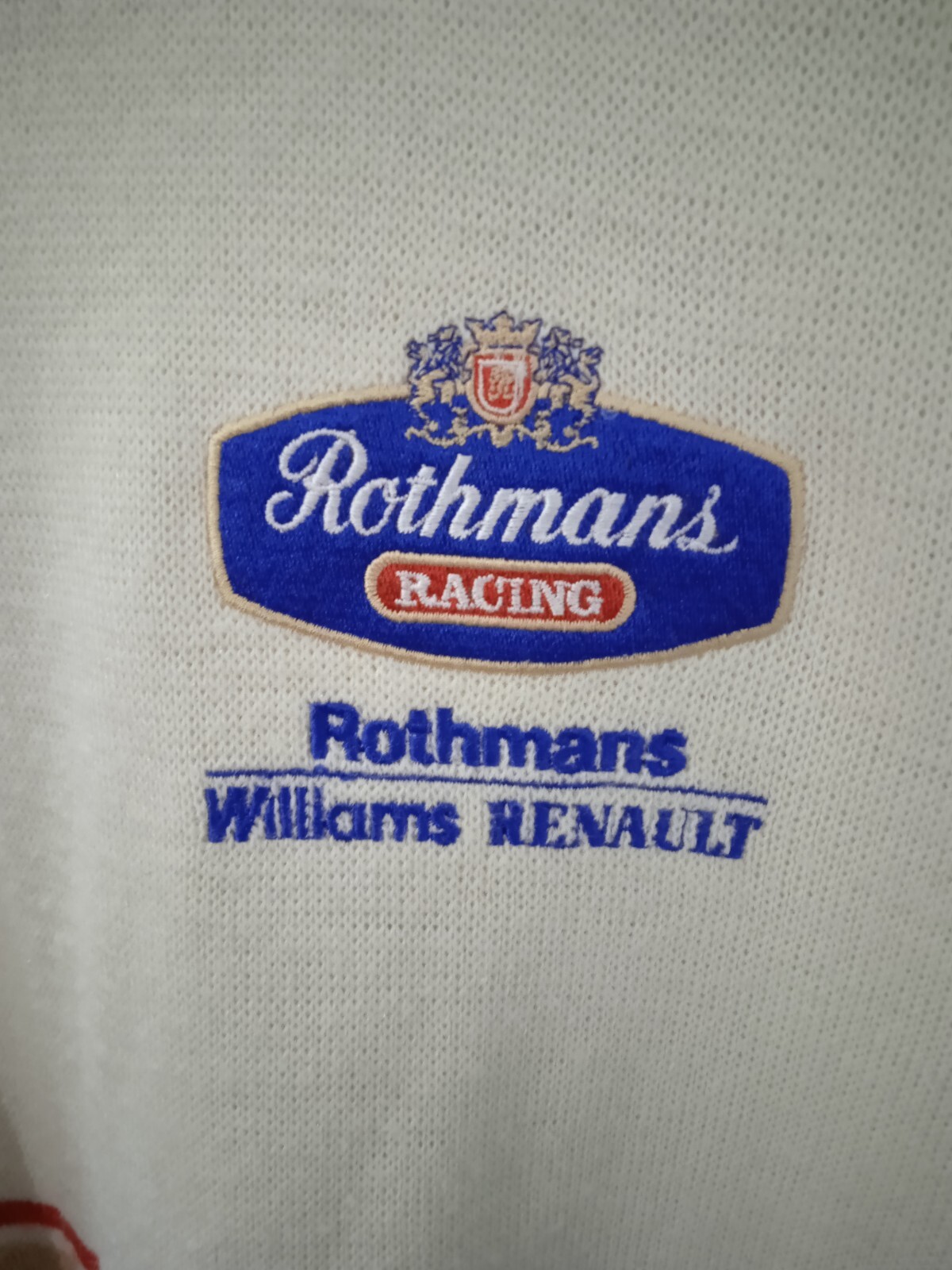 ROTHMANS WILLIAMS RENAULT RACING VINTAGE 90s SWEATER … - Gem