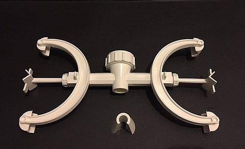 BURETTE Clamp Double Clamps Fisher Clamp Plastic Polylab Polypropylene ...