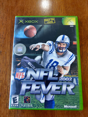 NFL Fever 2002 (Microsoft Xbox, 2001) MINT, COMPLETE! MAIL IT TOMORROW ...