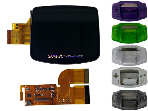 FunnyPlaying Gameboy Advance Laminated 3.0 IPS Backlight Kit with Shell ...