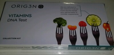 ORIG3N Genetic Home Mini DNA Test Kit, Vitamins NEW, SEALED collection ...