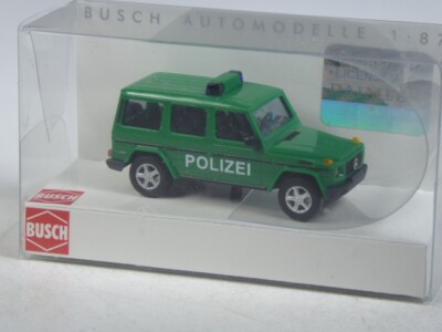 (GO-4) Busch 51410 Mercedes G-Klasse Polizei in 1:87 in OVP | eBay