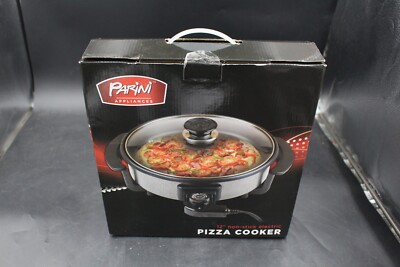 Parini Appliances 12" Non Stick Electric Variable Temperature Pizza ...