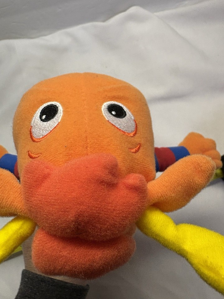 Backyardigans Tyrone Plush Fisher Price 2005 Orange Moose Stuffed Doll ...
