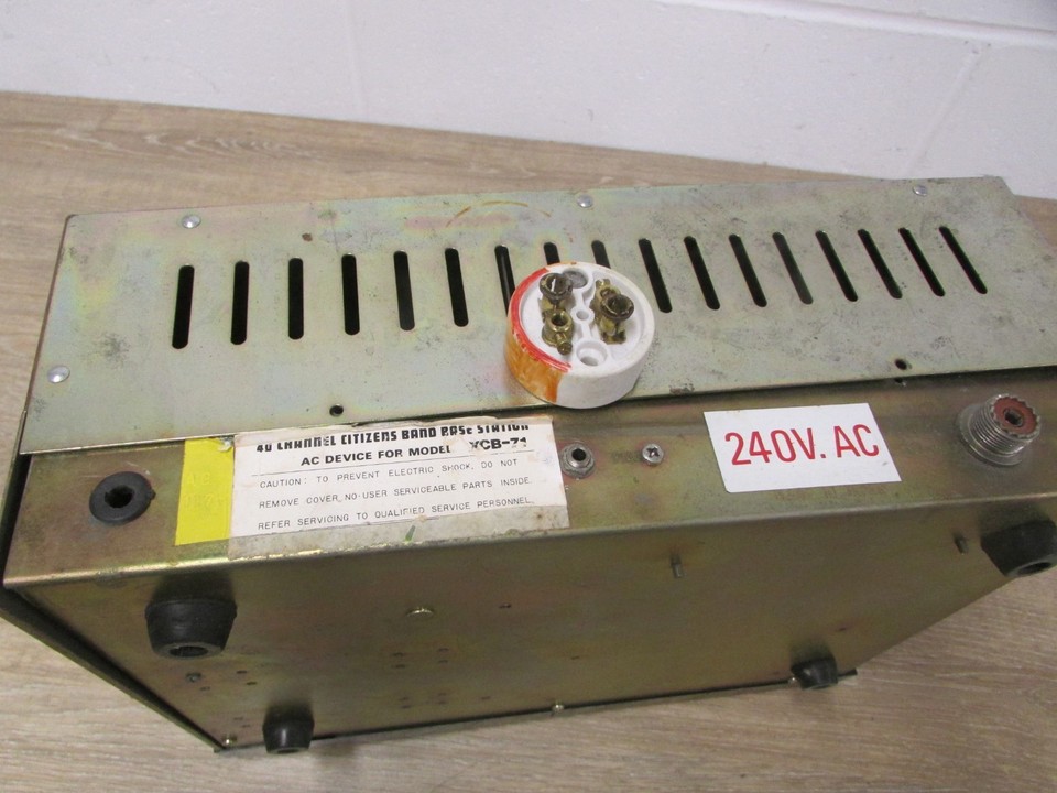 40 Channel Citizens Band Base Station for XCB-71 CASE ONLY No Power ...