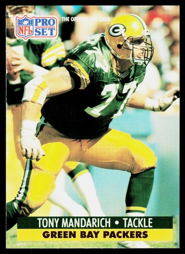 1991 Pro Set Tony Mandarich #157 Green Bay Packers | eBay