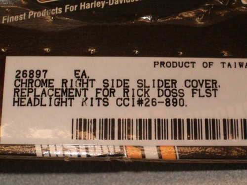 Rick Doss Chrome Fork Covers for FLST Softail-NEW! | eBay