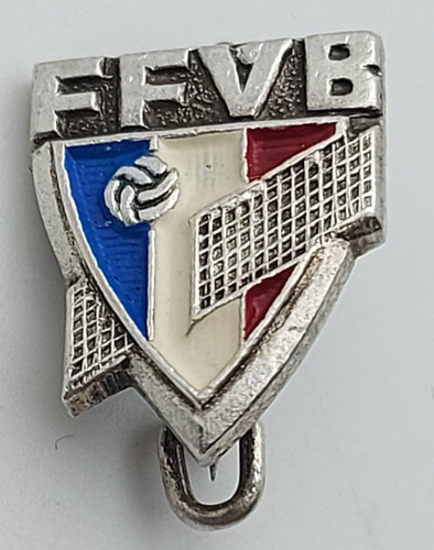 FFVB - French Volleyball Federation, France vintage pin, badge, lapel ...