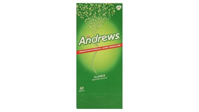 Andrews Salts 3mg Original Instant Indigestion Relief - 50 Sachets for ...
