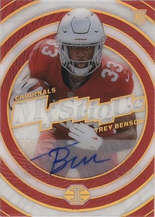 2024 Panini Illusions - Mystique Autographs Trey Benson #25 Red /25 (AU ...