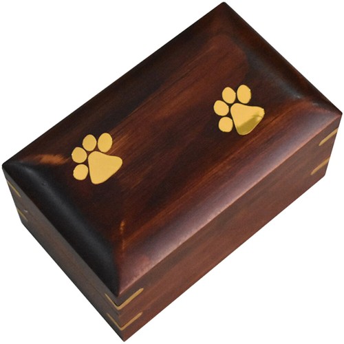 Pet Urns Cats Dog Cremation Box Wood Ashes Urn Memorial Keepsake New | eBay