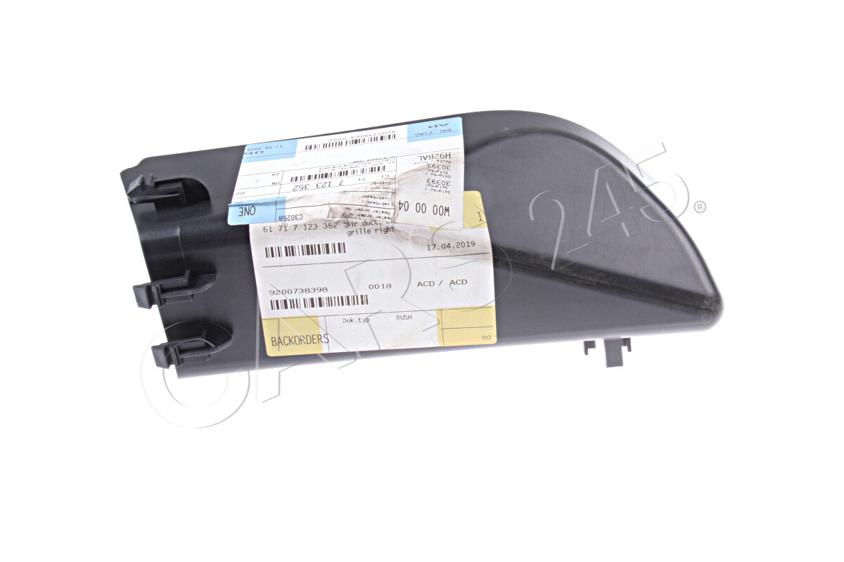 Genuine BMW X5 E53 Air Duct Grille Right OEM 51717123352 | eBay