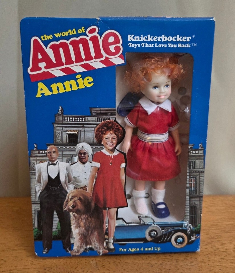 The World of Annie Movie 6" Poseable Doll 1982 Mint in Box ...