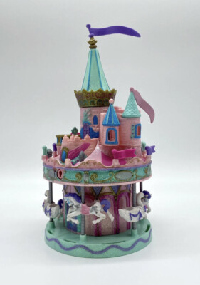 Vintage 1996 Trendmasters Starcastle Carousel Playset Glitter Swan ...