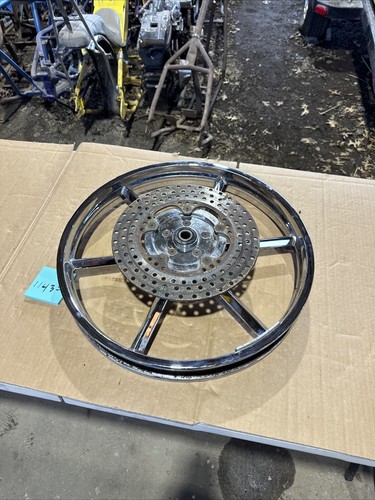 Harley Chopper Ironhead Shovelhead Fx Invader Mag Wheel 6 Spoke 19 ...