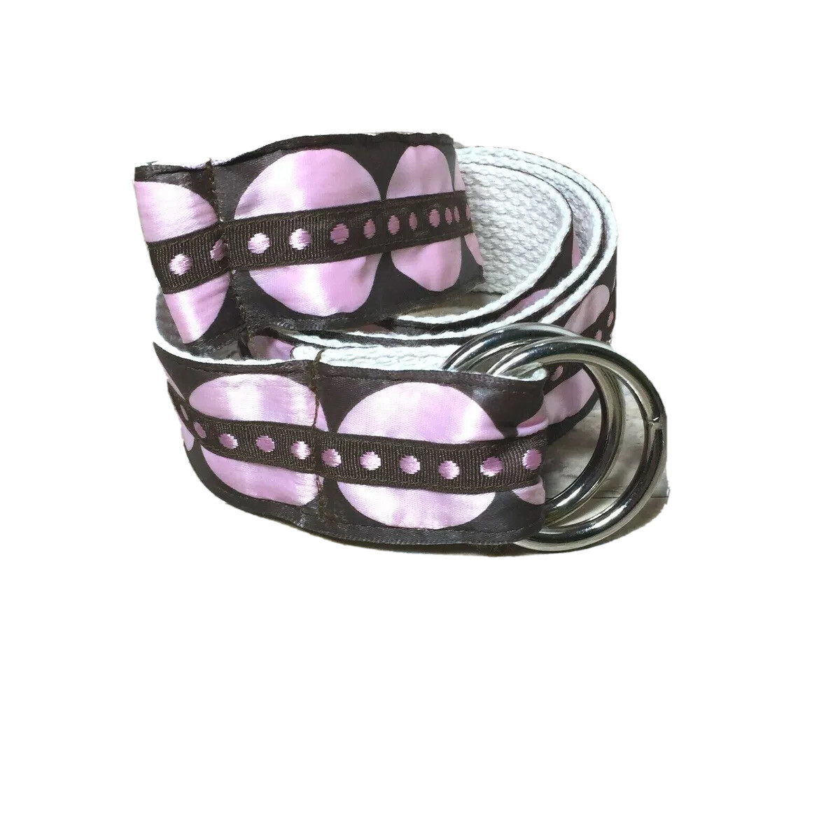 Women's VTG Sara Sue Miller & Rhoads Pink/Brown D Rin… - Gem