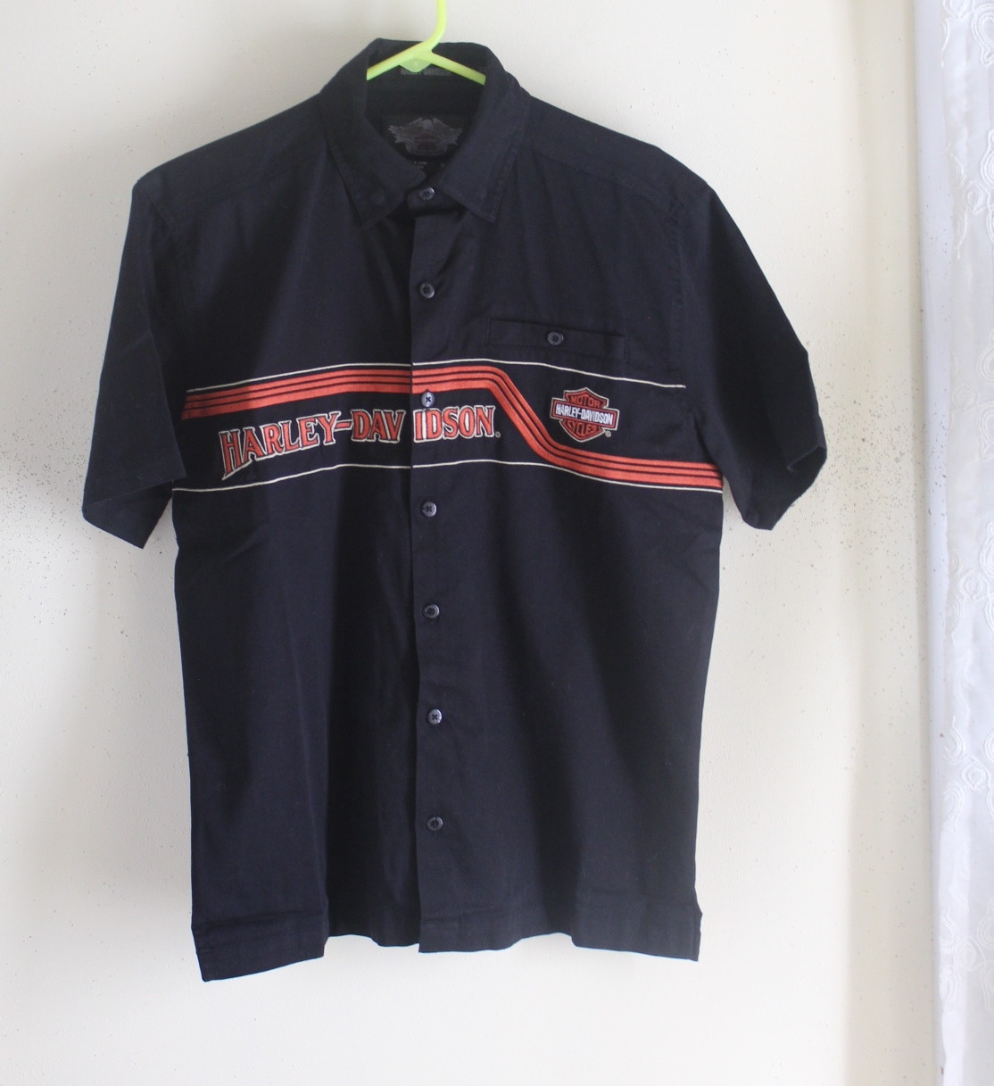 Harley Davidson's Men's Garage Motorcycle Work Shirt Sz S -Mint ...
