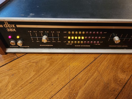 DBX 3BX Dynamic Range Expander Powers On Untested | eBay