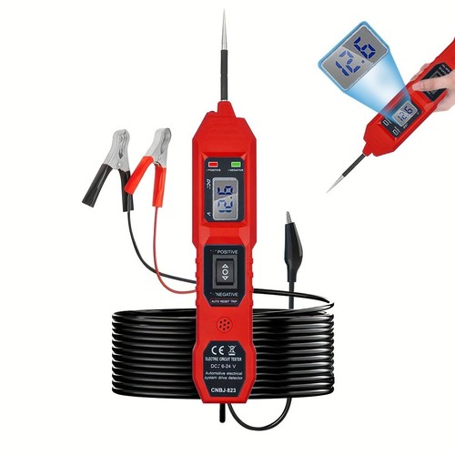Power Circuit Probe Tester, 3.5V-36V DC Multifunctional Car Circuit ...
