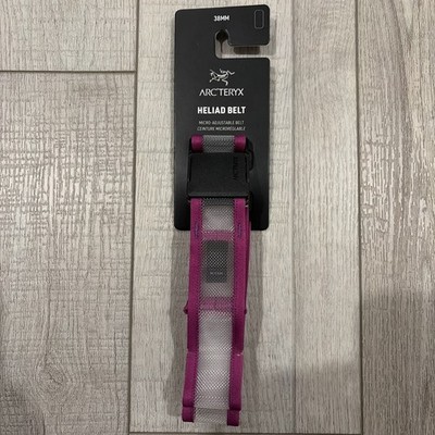 Rare Arc’teryx Heliad 38 Belt Mirco-Adjustable Purple Clear Size L New ...