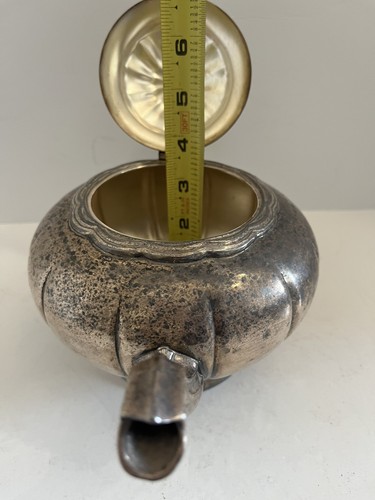 Antique Victorian EP Silver Plate Coffee Tea Pot BM Mounts 357 | eBay