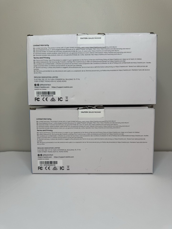 REOLINK 3 Camera bundle RLC-510A, Lumus, White - All New | eBay