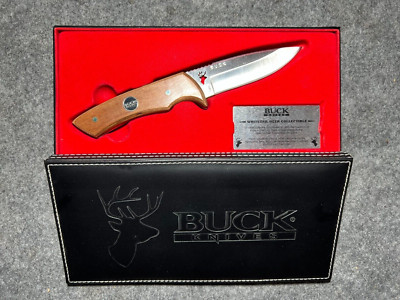 Buck Knives Whitetail Deer Collectible Box and Sheath 2004 | eBay