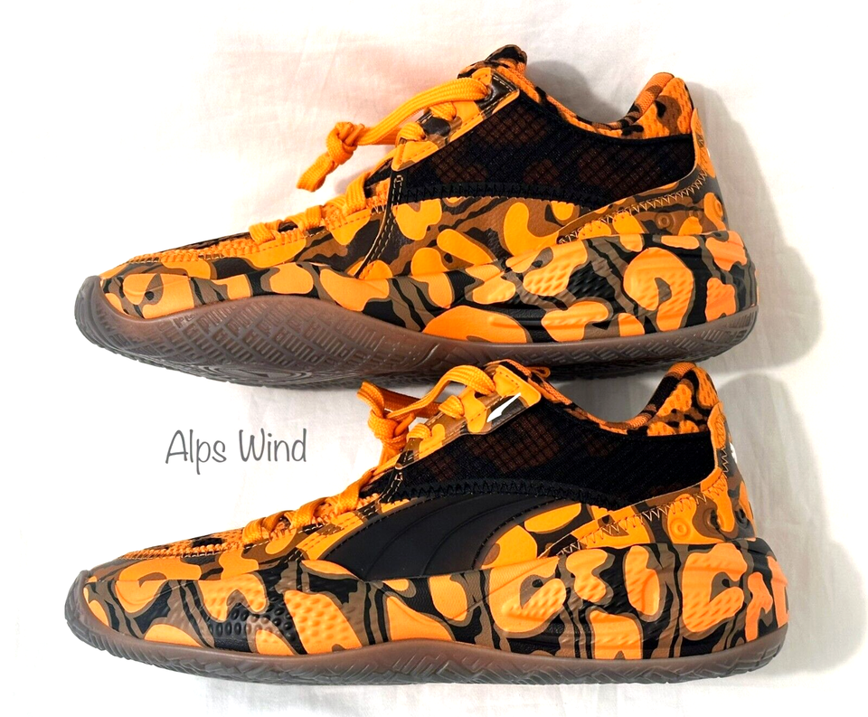 Puma June Ambrose x Court Rider - Women’s Size 7 - 376009-01 Orange ...