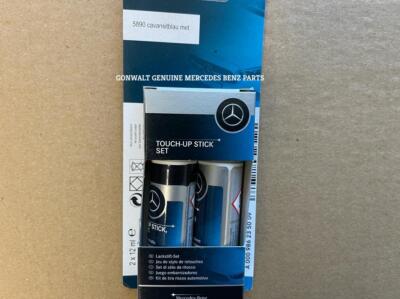 Mercedes Benz New Touch-Up Paint Stick Set Lunar Blue 5890 color 890 | eBay