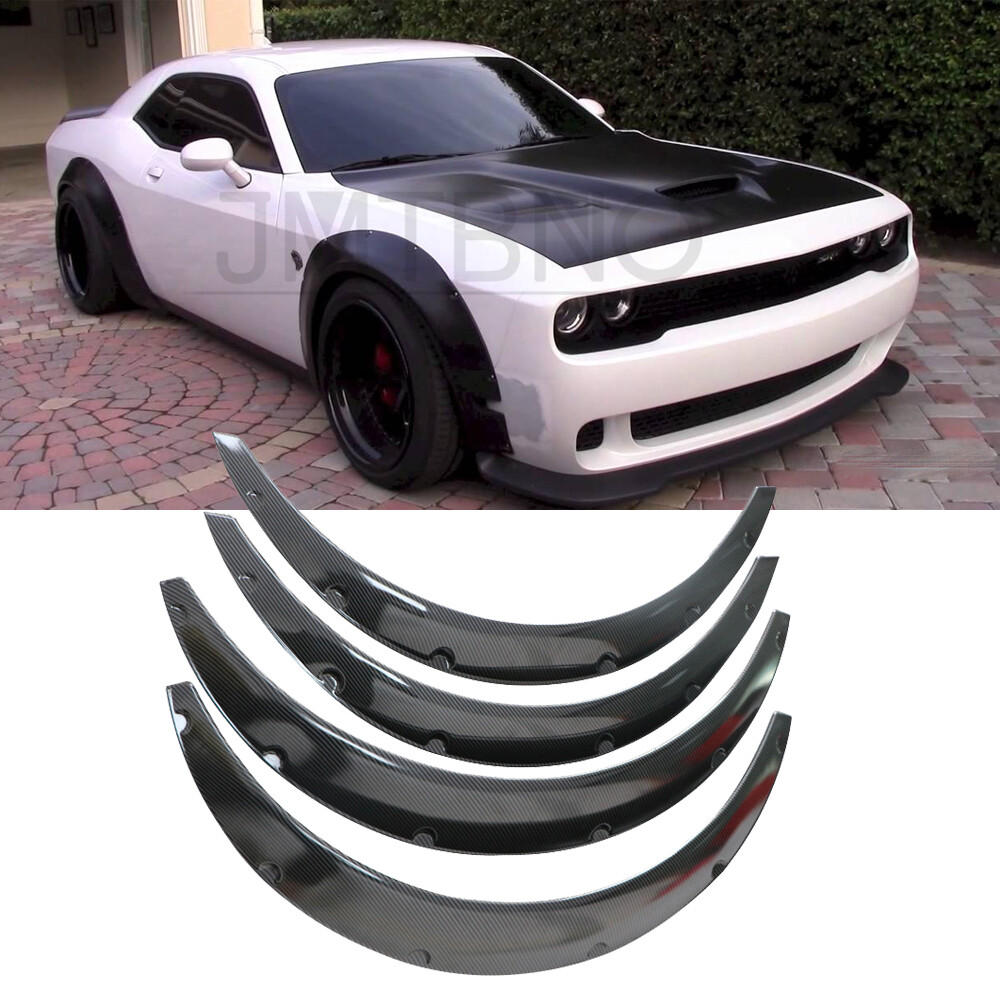 For Dodge Challenger SRT SXT Fender Flares Wide Body Wheel Arches ...