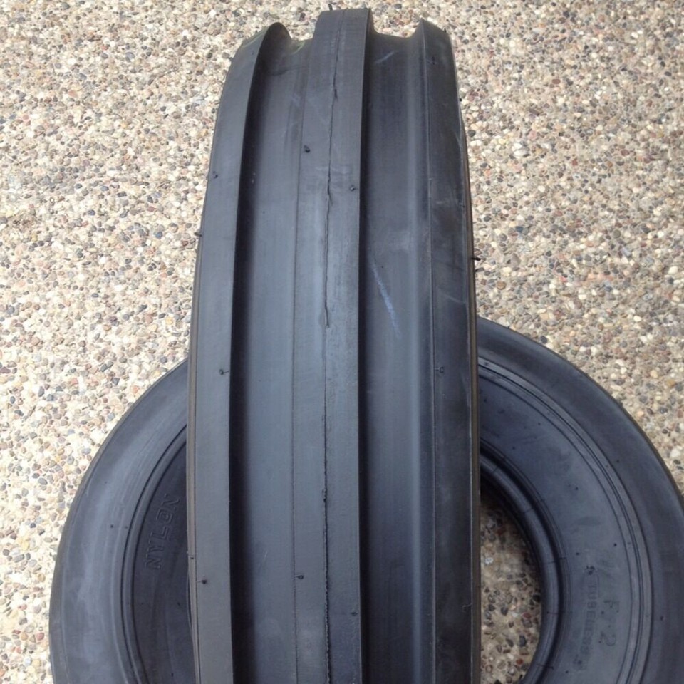 TWO 400x12, 400-12, 4.00x12, 4.00-12 Front 3 Rib Tractor Tires | eBay