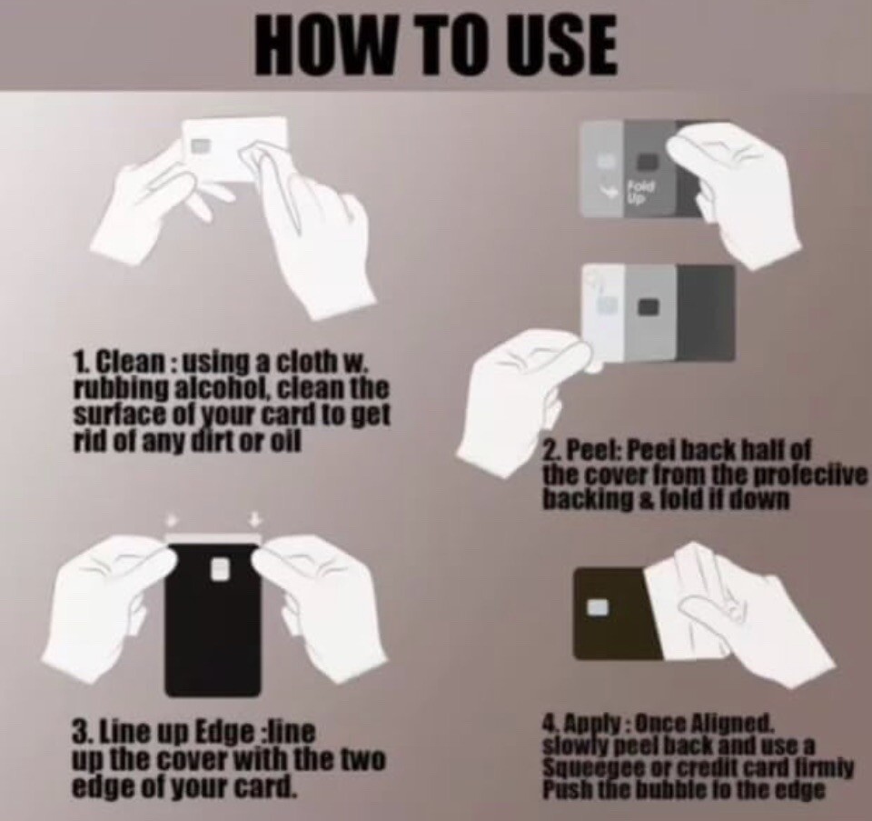 Kansas City Chiefs Skin 6 Pack Credit Card Skin Bank Card Sticker Skin ...