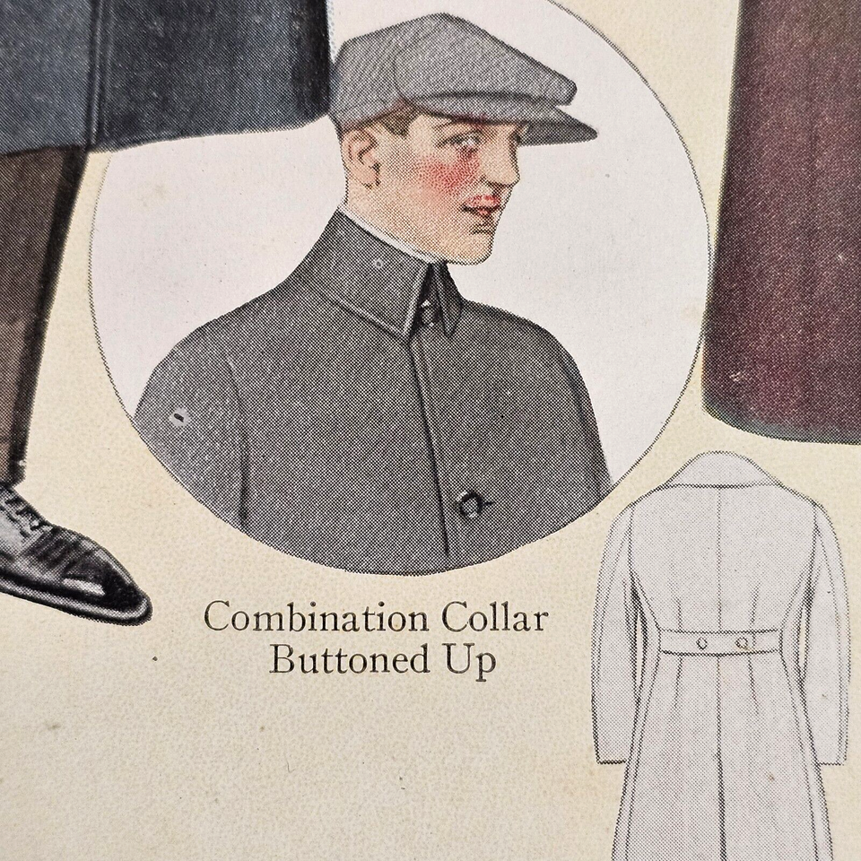 2 Vtg Mens Fashion Suits Salesman's Sample Boards 1910 - 1920s 14x11 | eBay