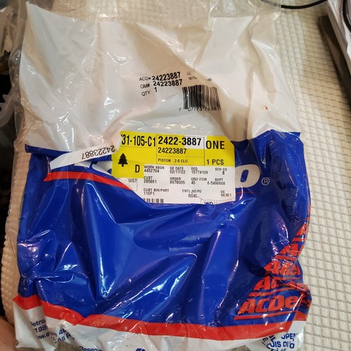 Auto Trans Clutch Pack Piston ACDelco GM Original Equipment GM#24223887 ...