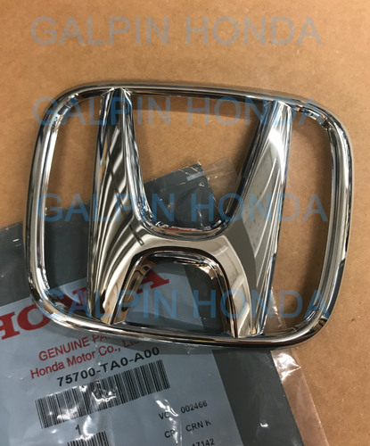 OEM Honda Accord CROSSTOUR Front Grille H Emblem 2010 - 2012 75700-TA0 ...