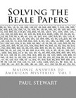 Paul G Stewart Solving the Beale Papers (Paperback) (UK IMPORT ...