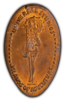 Elongated Coin - Universal Studios - Betty Boop - SKU-F3699 | eBay