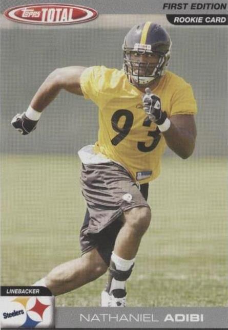 2004 Topps Total - Nathaniel Adibi #388 First Edition (RC) for sale ...