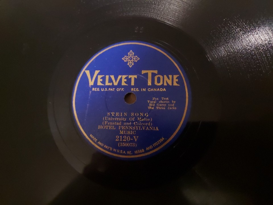 1930 VELVET TONE 78/Hotel Pennsylvania Orchestra../Sid Garry..The Three ...