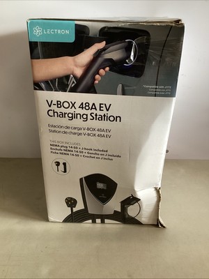 V-BOX EV Charging Station 48A, 240V Level 2-Electric Vehicle Charger 14 ...