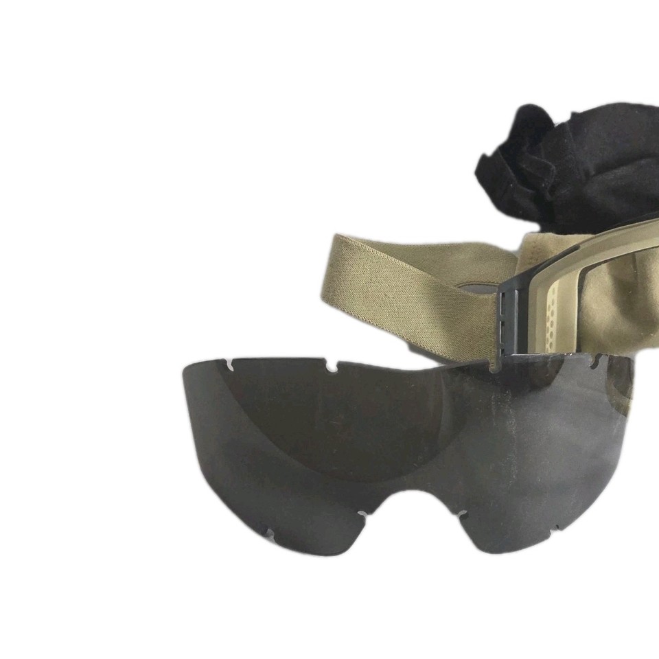 USGI ESS Profile NVG Terrain Tan Goggles Clear Lens w/ Carrying Case | eBay
