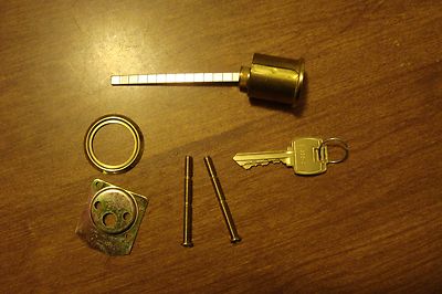 FALCON 951 605 BRASS H CORE LOCK CYLINDER ASSEMBLY | eBay