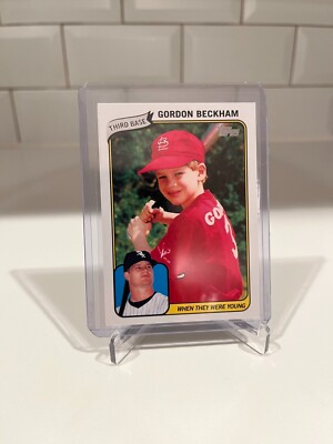 2010 Topps Baseball Gordon Beckham When They Were Young #WTWYGB | eBay