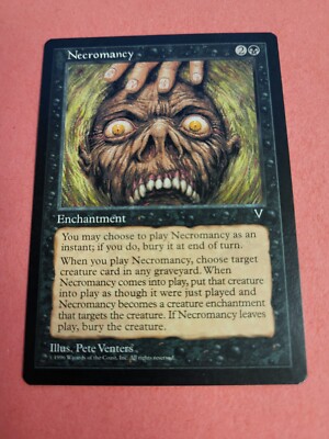Necromancy Visions Nm Mtg Magic The Gathering Never played | eBay