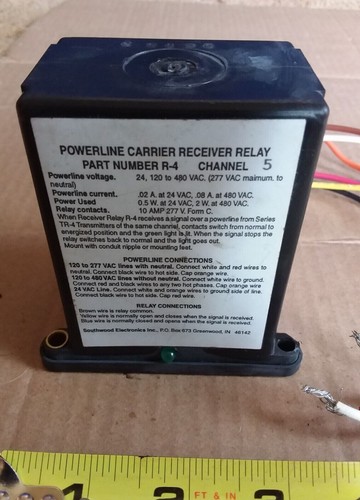 Southwood Electronics Powerline Carrier Receiver Relay - NOS | eBay