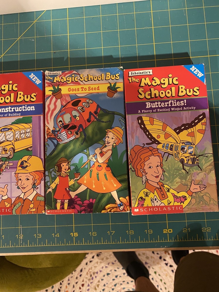 El Autobús Mágico Va A Seed Vhs Vintage Magic School Bus Goes To