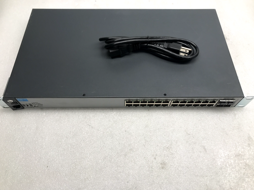 HP J9776A 24XRJ45 4XSFP GIGABIT SWITCH W/RACK EARS | eBay