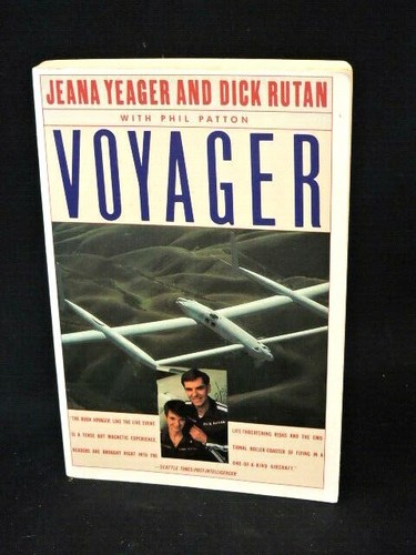 JEANA YEAGER HAND SIGNED BOOK "VOYAGER" 1st Ed 1st Prt SOFT COVER COA ...