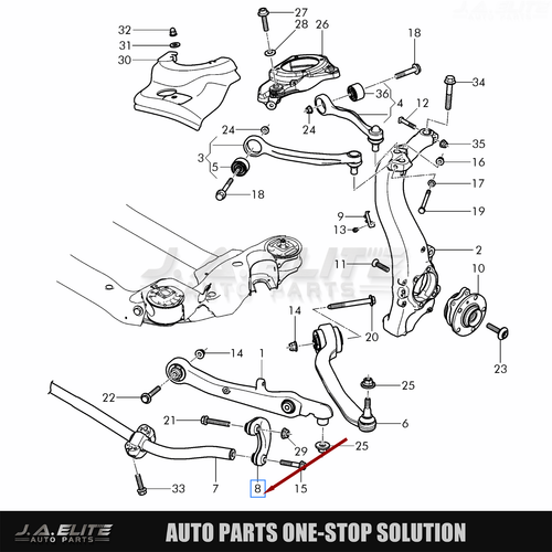 2pcs Front Sway Bar Link Kit fit Bentley Continental GT/C Flying Spur ...