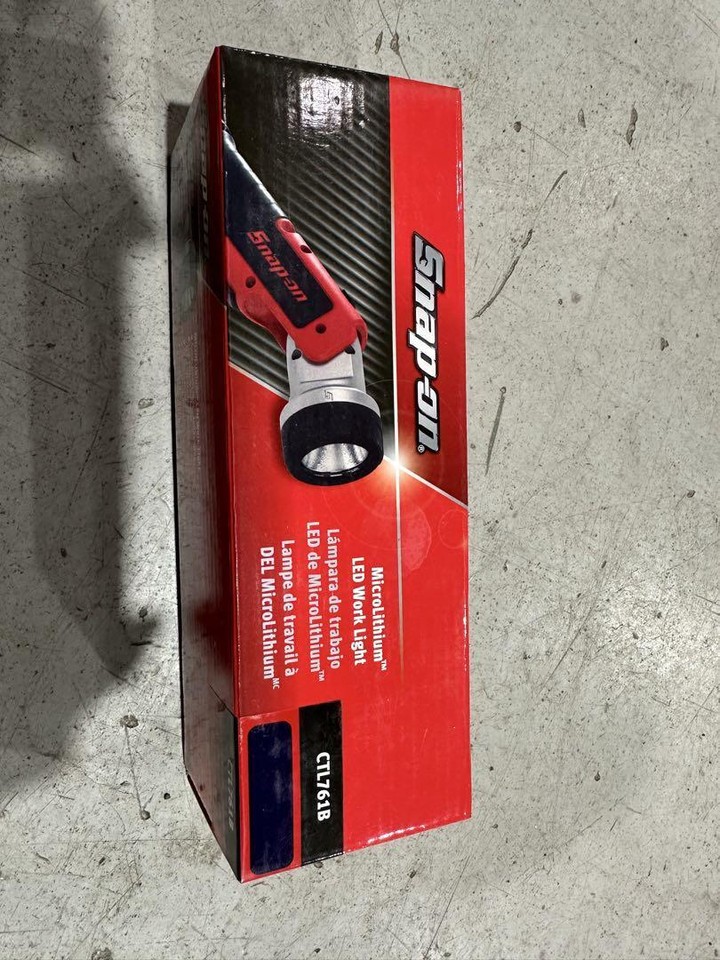 snap-on LED worklight CTL761B battery operated flashlight From Japan ...